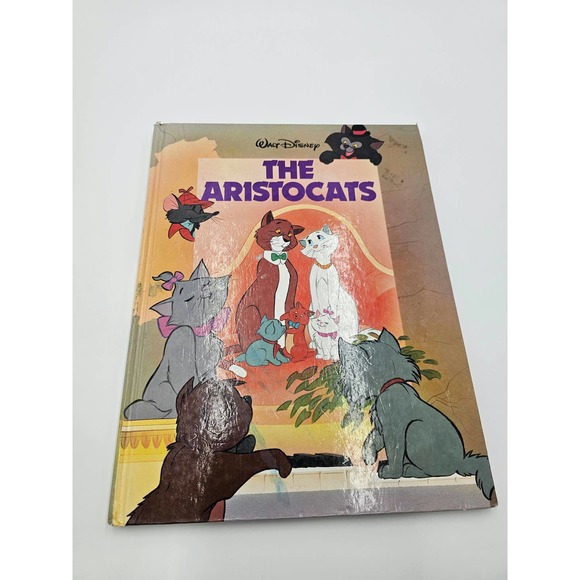 Disney | Accents | The Aristocats Hardcover Book Walt Disney Derrydale ...